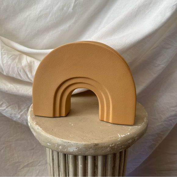 Accents | Ceramic Rainbow Arch Shaped Vase | Poshmark